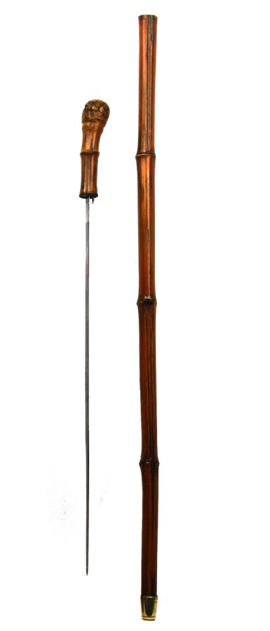 Bamboo Sword Cane