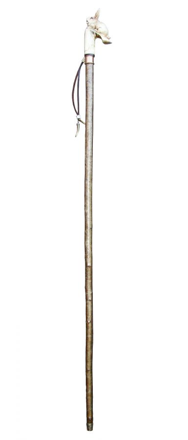 Carved Wood Stick, Rabbit Head - Swordsticks | swagger sticks | Canes ...